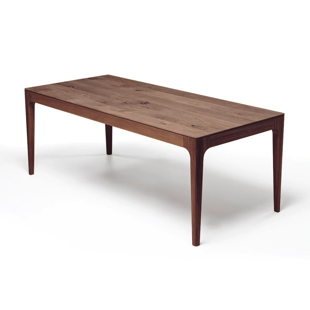 Cecilia Chocolate Oak Dining Table Extendable
