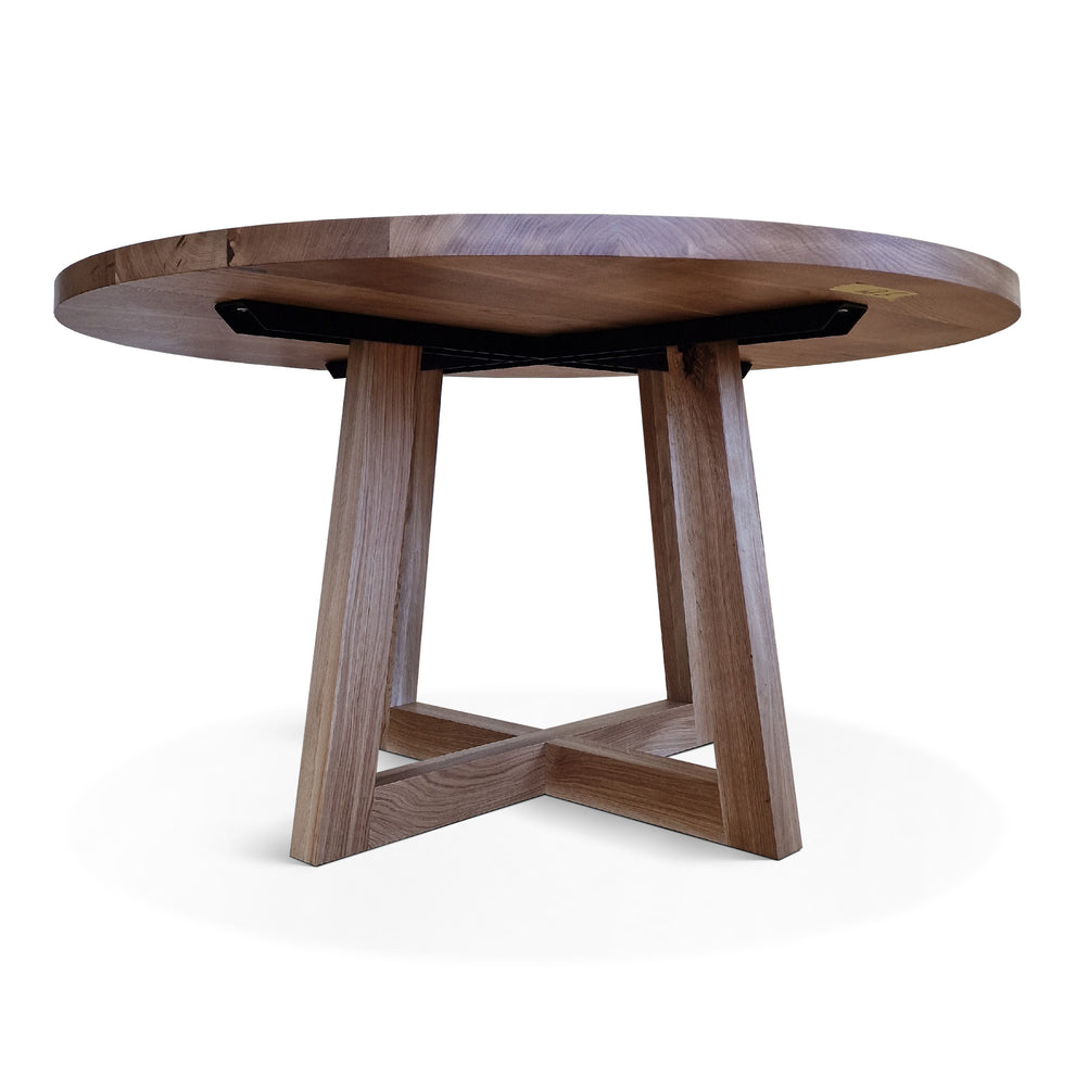 Tulip Round Oak Dining Table | Solid Wood | S10Home