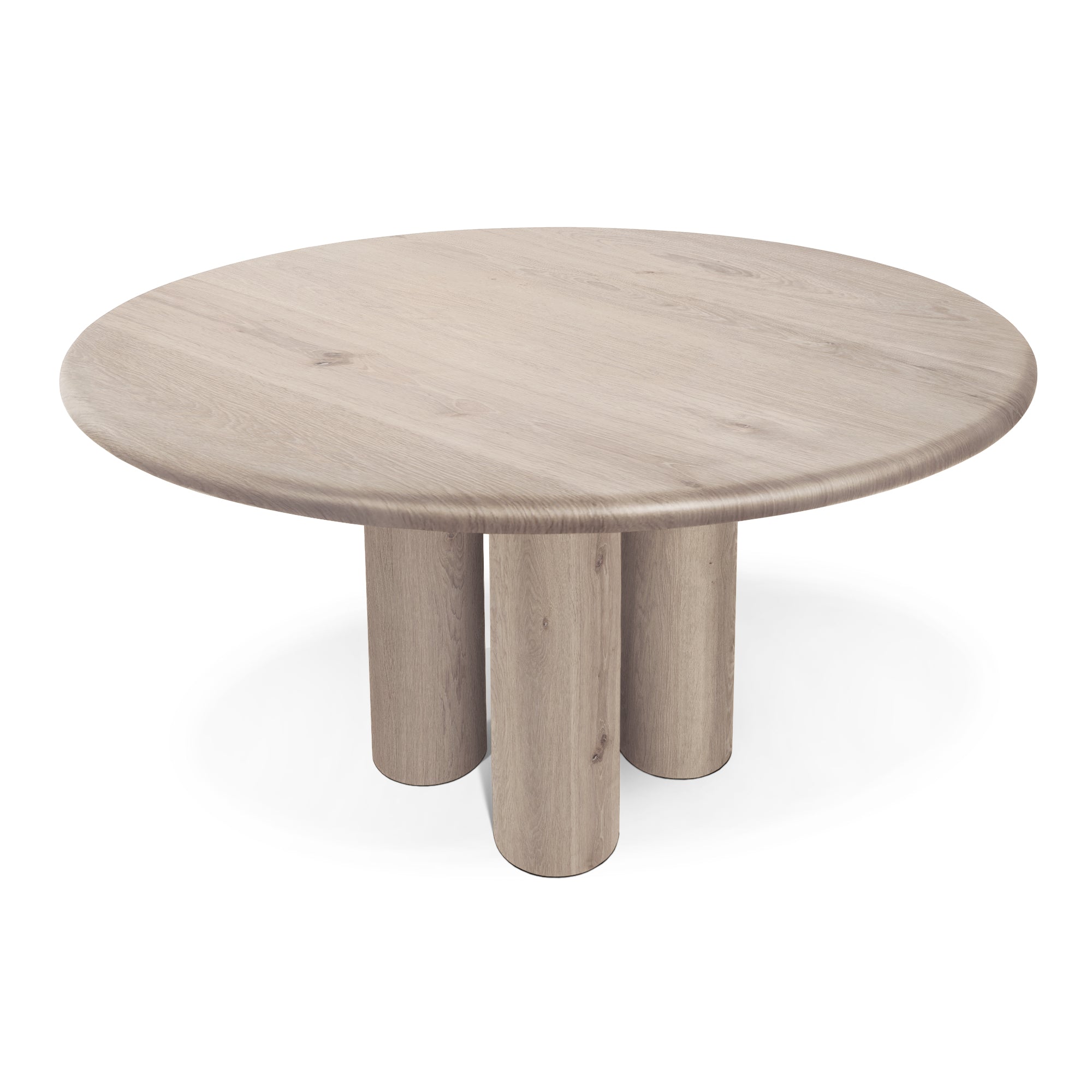 Ella Round Oak Dining Room Table: Timeless Elegance | S10Home