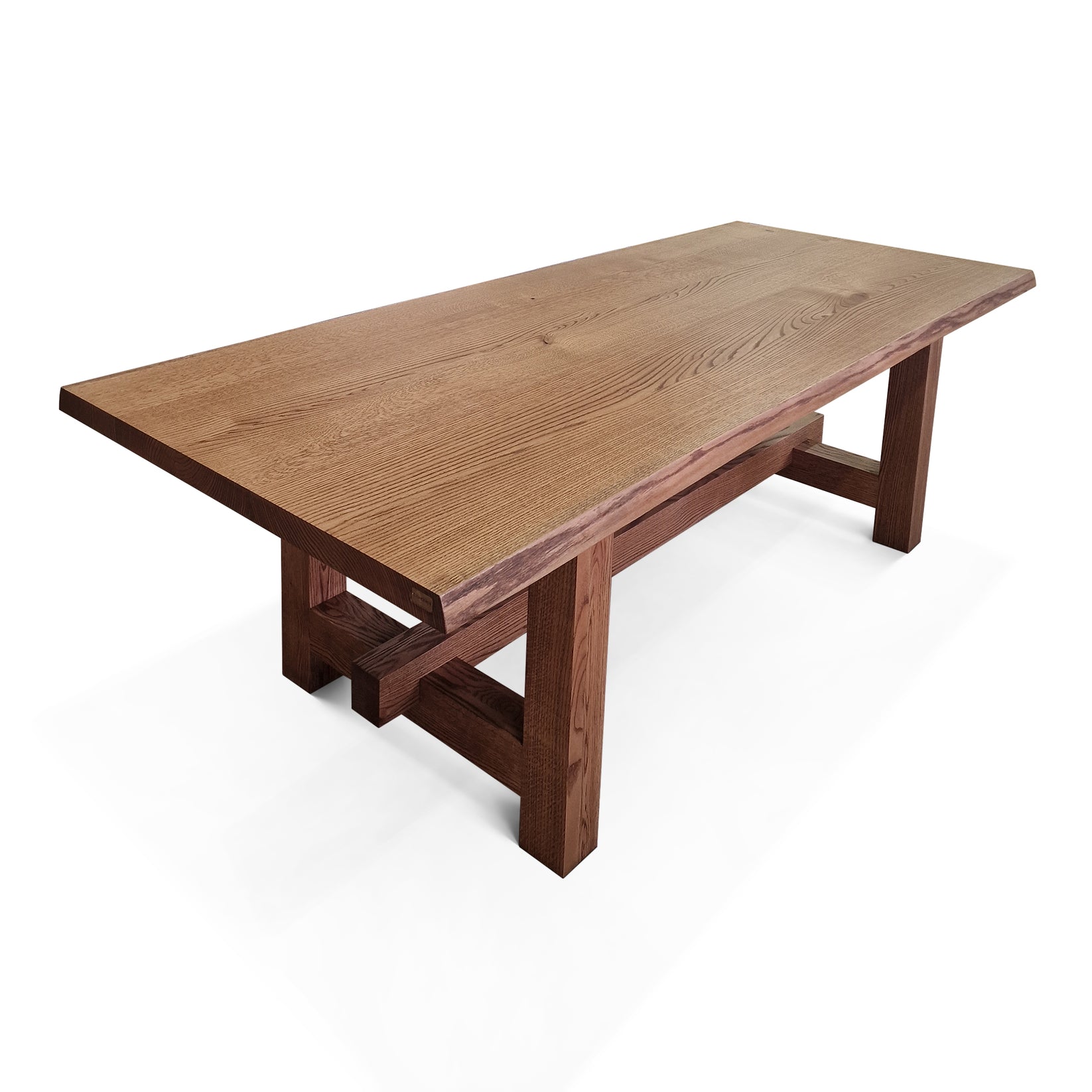 Rustic Extendable Dining Table in Solid Oak | S10Home