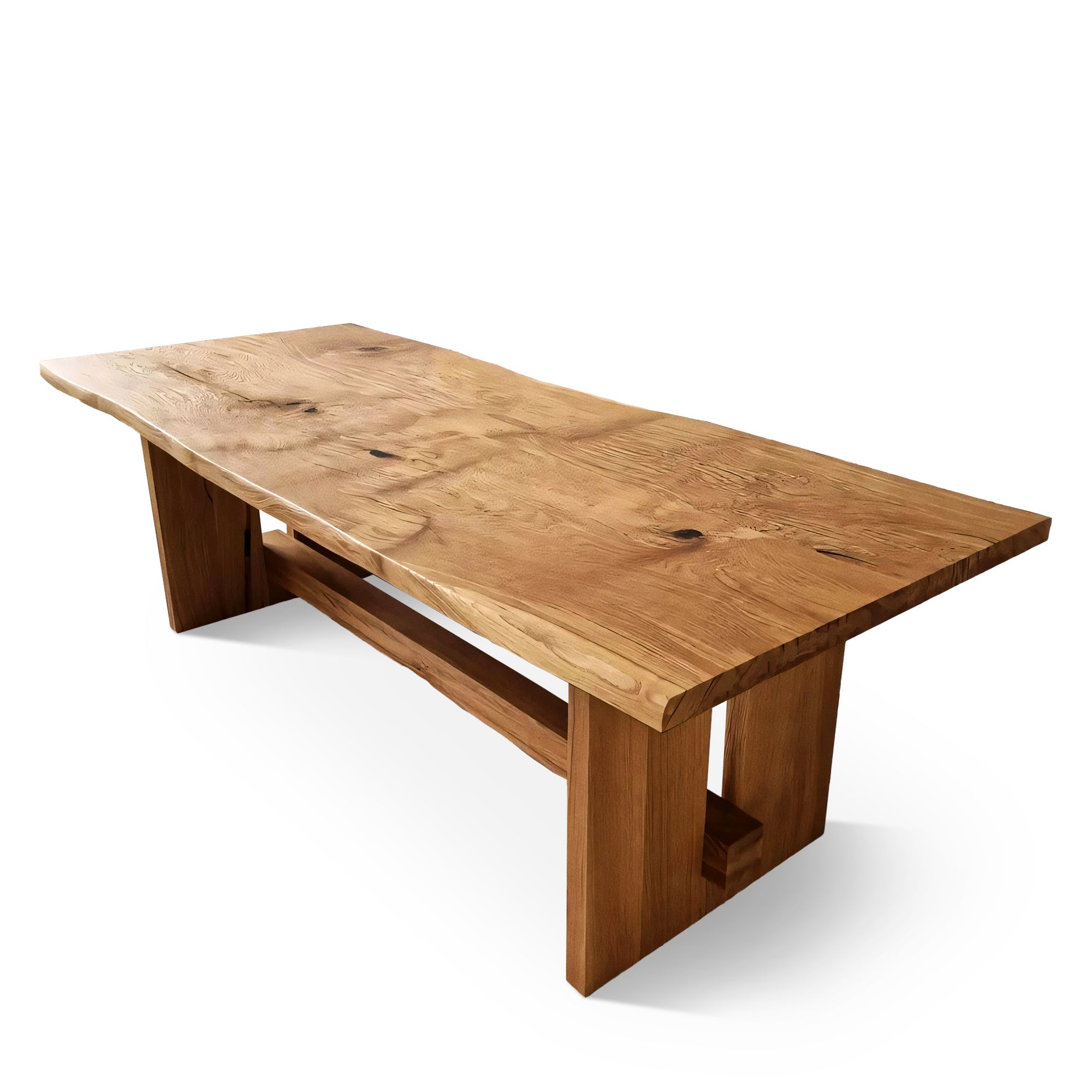 Rustic Extendable Dining Table in Solid Oak | S10Home