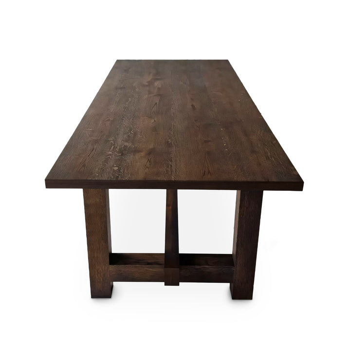 Rustic Extendable Dining Table in Solid Oak | S10Home