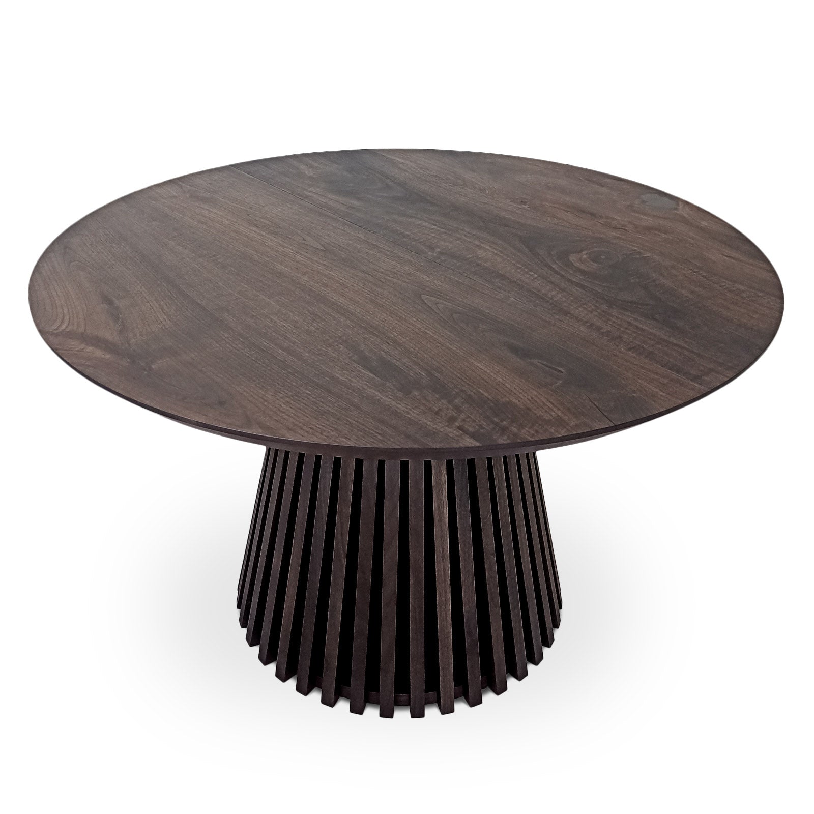 Vivien Round Walnut Table Extendable | S10Home