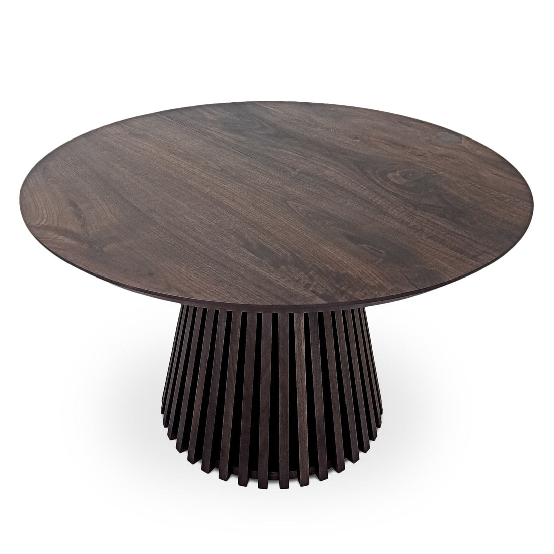 Vivien Round Walnut Table Extendable | S10Home