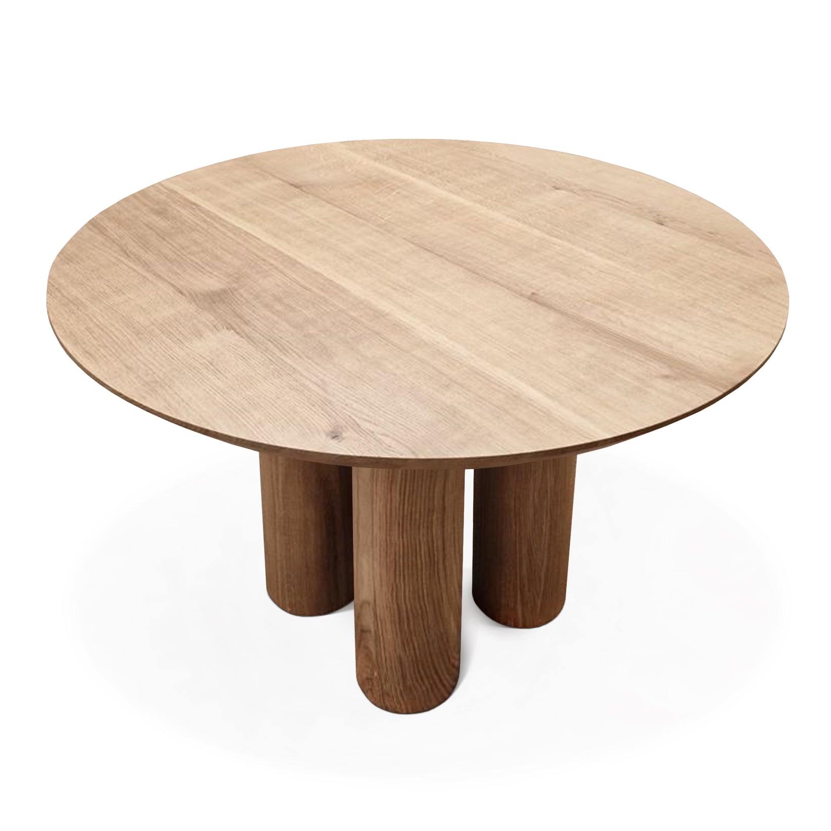 Ella Round Oak Dining Room Table: Timeless Elegance | S10Home