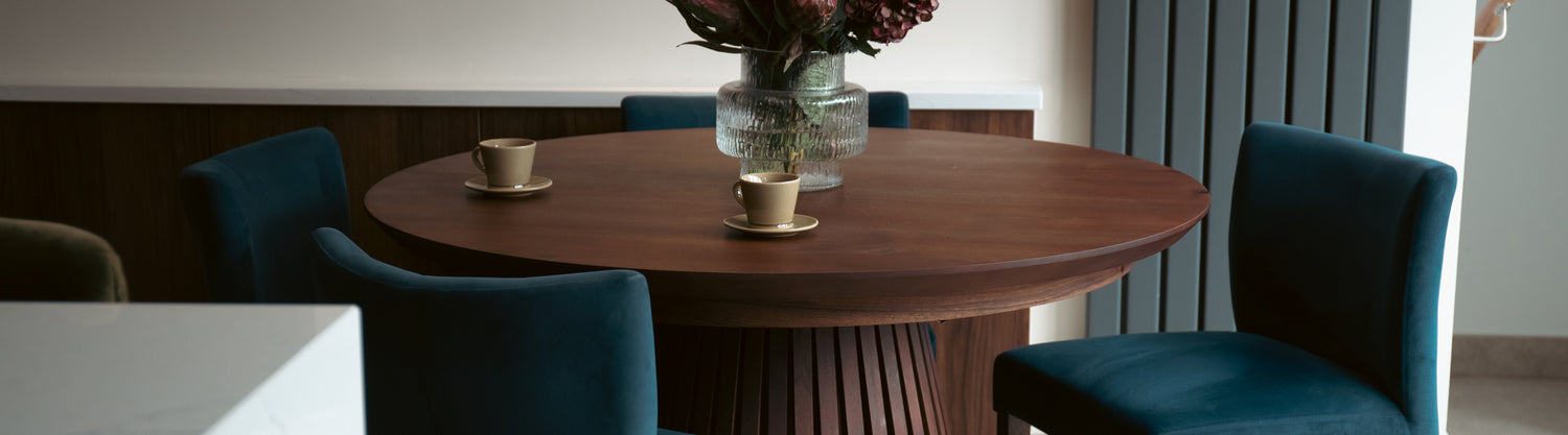 Round Dining Tables | Handcrafted & Solid Wood | Extendable | S10Home